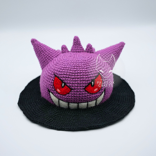 Ravelry: Pokemon Gengar pattern by Beatrice Gröger