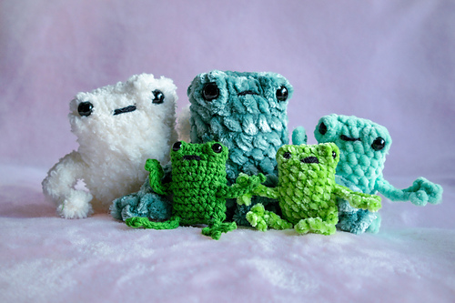 Ravelry: Long legged frog pattern by Karina Nunez