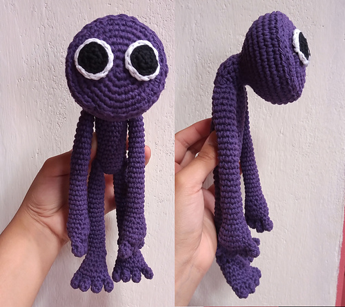 Ravelry: Green and purple, RAINBOW FRIENDS pattern by Adriana Gómez