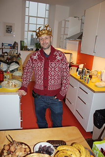 Ravelry: PamelaButler's Men's Reindeer Cardigan