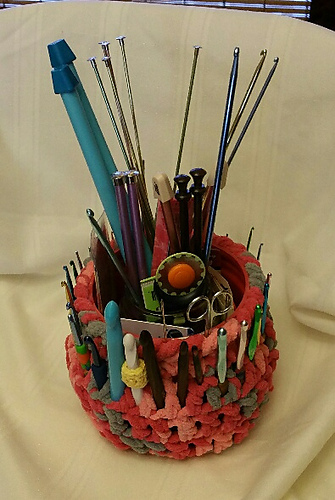 Ravelry: Crochet Hook Caddy pattern by Pamela Bastian