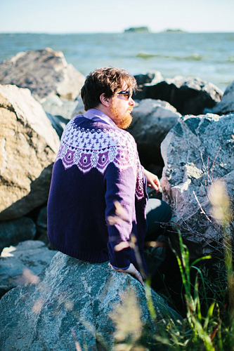 Ravelry: Bear yoke sweater adult pattern by Yana Markevich