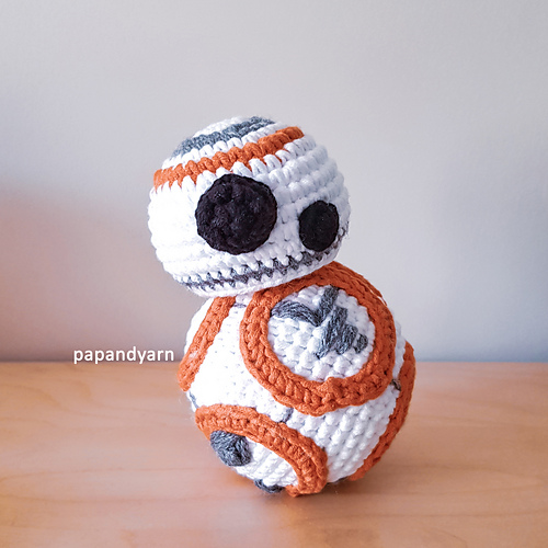 Ravelry: BB-8 droid pattern by Anna Wyszynska