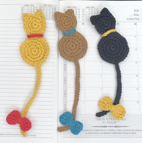 Ravelry: Crochet Cat Bookmark pattern by Papari Sharma