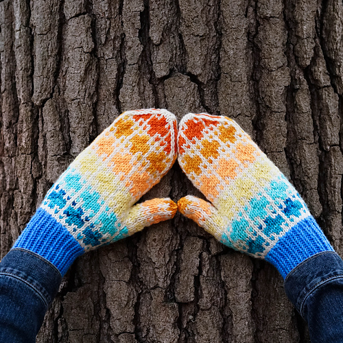 Ravelry: Plus Side Mittens pattern by Lisa K. Ross