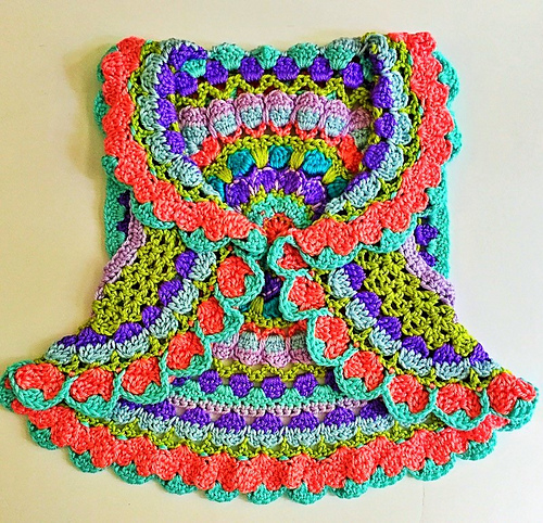 Ravelry: Rainbow Sherbet Girls Sweater pattern by Part Pixy