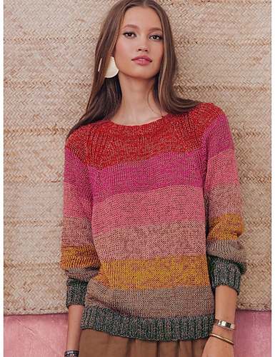 Ravelry: Pull Elvira pattern by Phildar Design Team