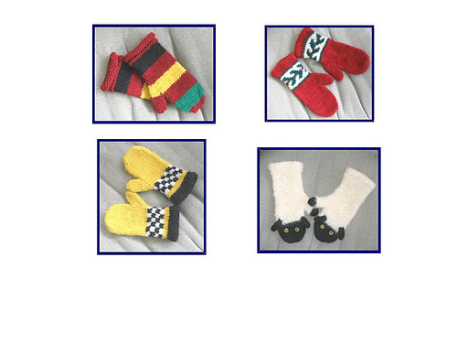 Ravelry: Multi-Size Mittens pattern by Pat Feeley for High Country Knitwear