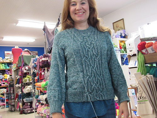 Ravelry: The Lighthouse Keeper Sweater pattern by Luisa Puccini