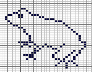 Ravelry: Frog Graph pattern by Jen Cabbage