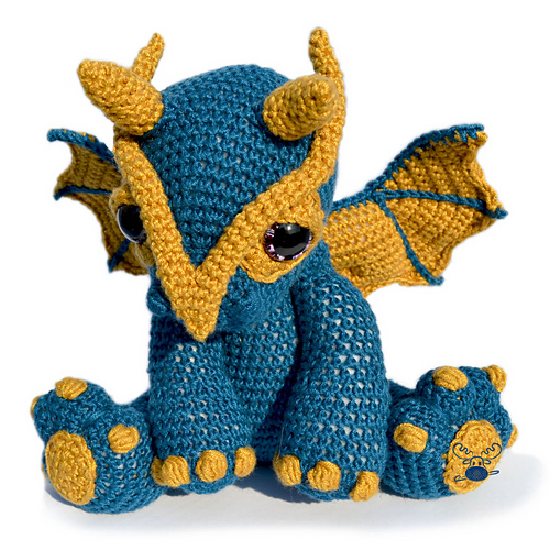 Ravelry: Amigurumi Dragon - Clancy pattern by Kate E. Hancock