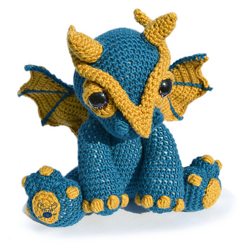 Ravelry: Amigurumi Dragon - Clancy pattern by Kate E. Hancock