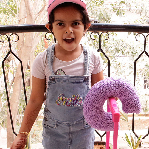 Ravelry: No Sew Travel pillow for Kids pattern by Sheetal Pathak