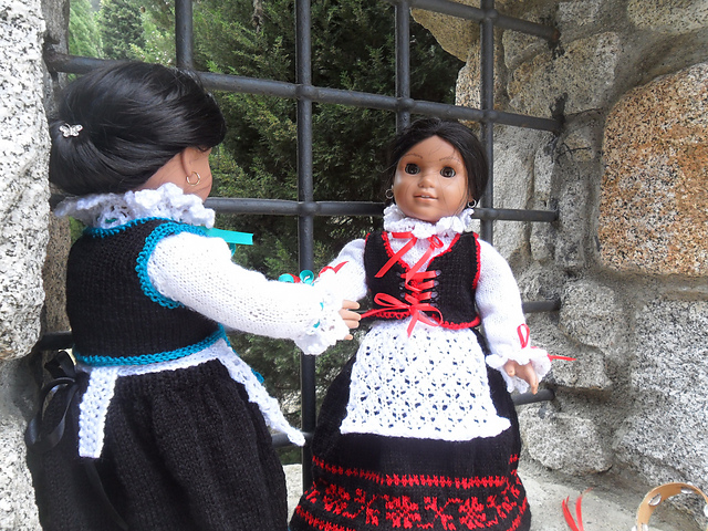 Ravelry: Italian folk dance costume pattern by Patricia Renwick