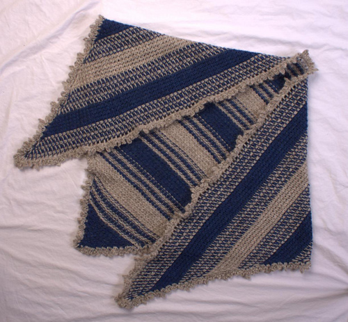 Ravelry: Warm winter shawl pattern by Patrick Hassel-Zein