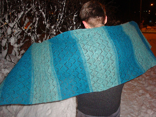 Ravelry: Poseidon Shawl (English & Swedish versions) pattern by Patrick ...