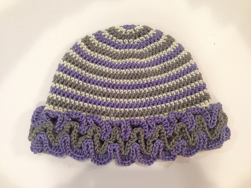 Ravelry: Ruffled Hat 12-082 pattern by Maria Bittner
