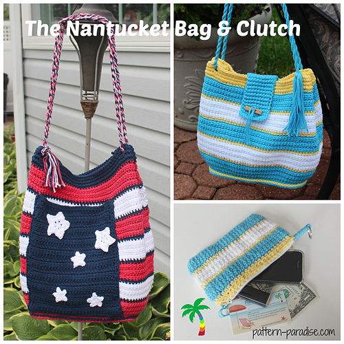 Ravelry: The Nantucket Beach Bag 14-146 pattern by Maria Bittner