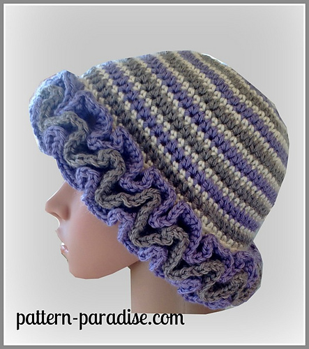 Ravelry: Ruffled Hat 12-082 pattern by Maria Bittner