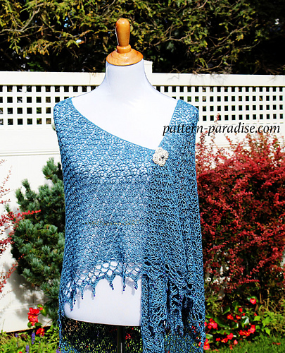 Ravelry: Cape Cod Shawl 12-121 pattern by Maria Bittner