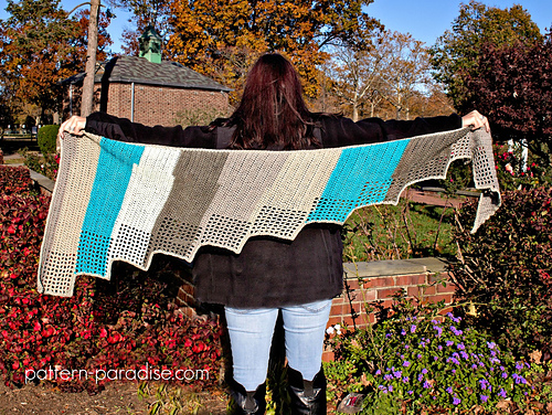 Ravelry: Blue Ridge Wrap pattern by Maria Bittner