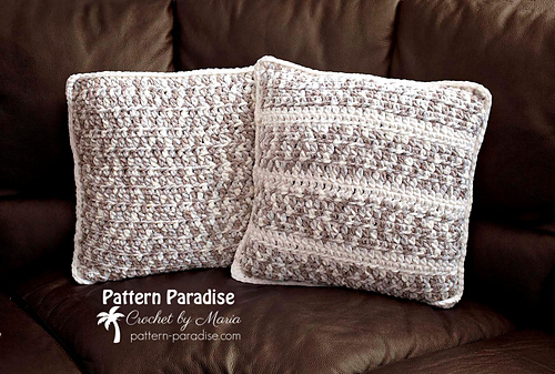 Ravelry: Basic Throw Pillow pattern by Maria Bittner