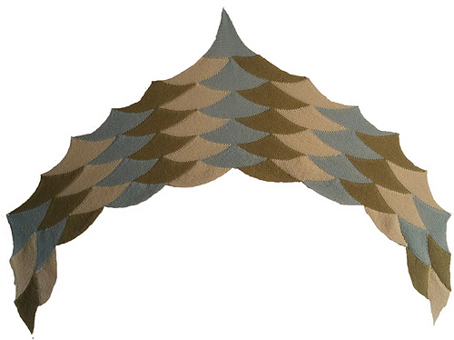 Ravelry: Wave Knit Shawl pattern by Sandra Clarke