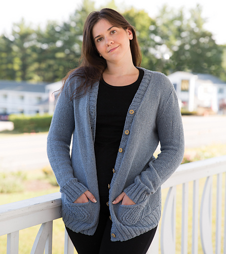 Ravelry: Boyfriend Cardigan pattern by Amy Christoffers