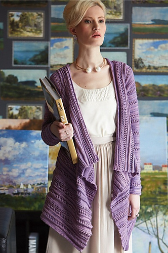 Ravelry: #05 Waterfall Cardigan pattern by Patty Lyons