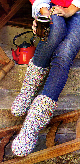 Ravelry: Botas con base de alpargatas pattern by Susana Bleile