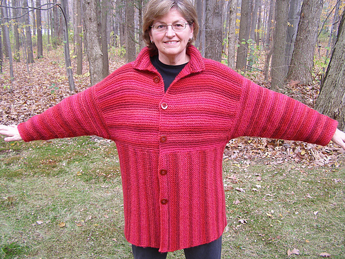 Ravelry: New Einstein Coat pattern by Sally Melville