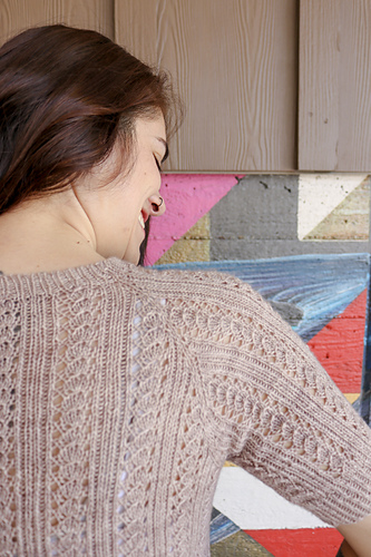 Ravelry: Pointelle Tee pattern by Paula Pereira