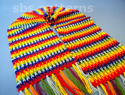 Ravelry: Rainbow Scarf pattern by Paula Tant