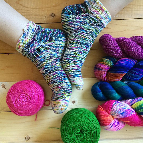 Ravelry: Sundae Socks pattern by Shannon Squire