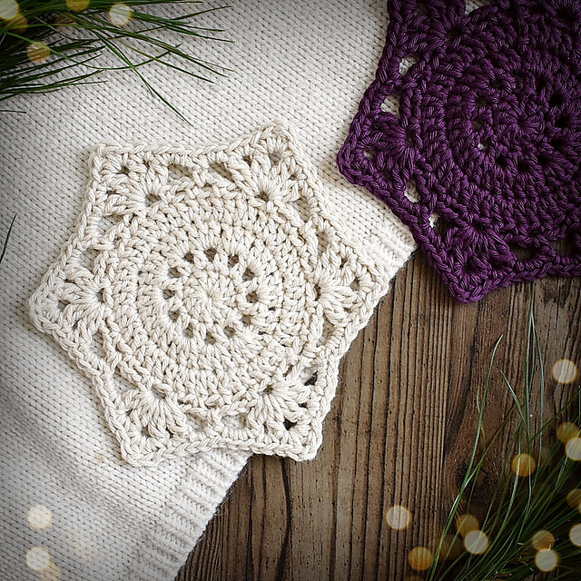 Ravelry: Sundance Coaster pattern by Peach&Paige Designs