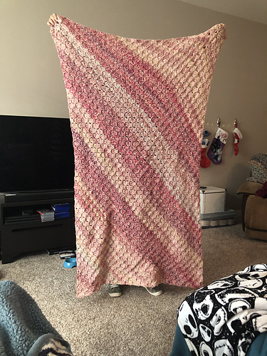 Ravelry: PearlRJ's C2C Blanket - Homespun