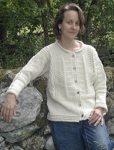 Ravelry: Classic Gansey Cardigan pattern by Beth Brown-Reinsel