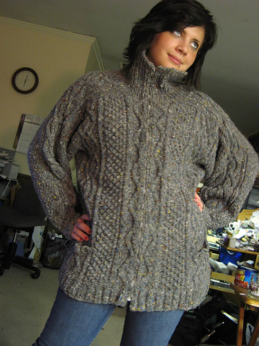 Ravelry: Aran Cardigan pattern by Kerry Ferguson