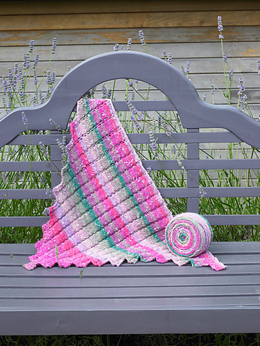 Ravelry: 1 Ball Triangular Shawl pattern by James C. Brett