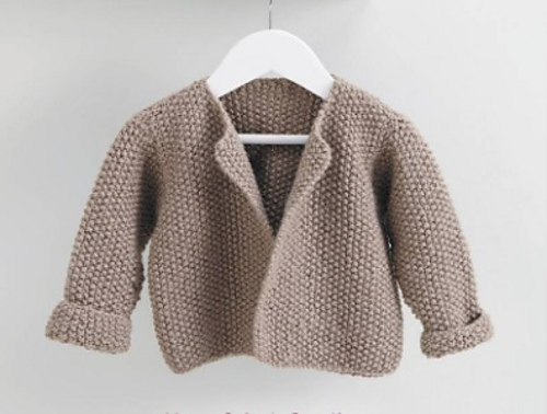 Ravelry: Moss Stitch Cardigan pattern by Hobbycraft