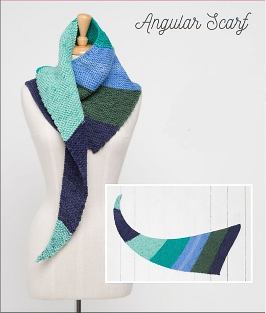 Ravelry: Angular scarf pattern by Sean Sheep