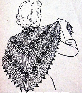 Ravelry: Daisy Shawl pattern by Workbasket Magazine