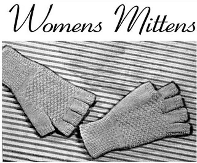 Ravelry: Womens Mittens pattern by Jane Koster & Margaret Murray