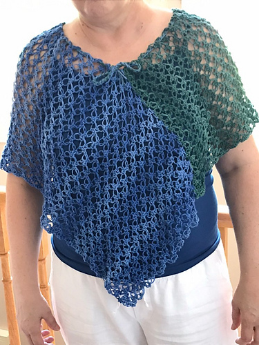 Ravelry: Knotty Poncho pattern by Perfect Posies By Paige