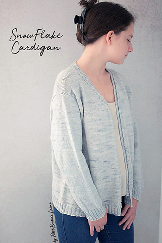 Ravelry: Snowflake cardigan pattern by collete audrey
