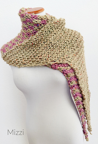 Ravelry: Mizzi shawl pattern by Petra Breakstone