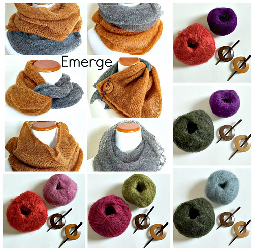 Ravelry: Emerge Cowl pattern by Petra Breakstone