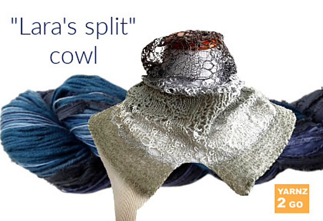 Ravelry: Lara's split cowl pattern by Petra Breakstone