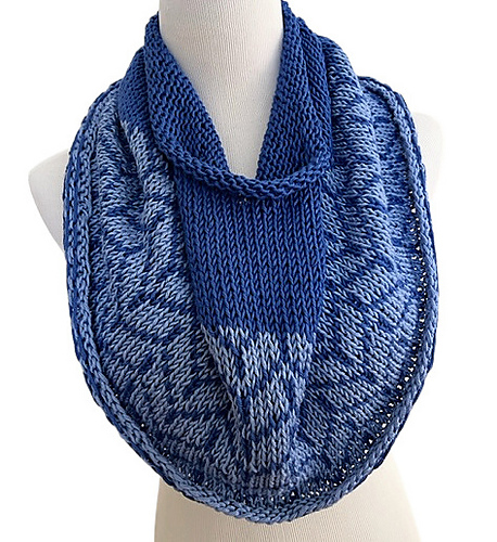 Ravelry: On edge cowl pattern by Petra Breakstone