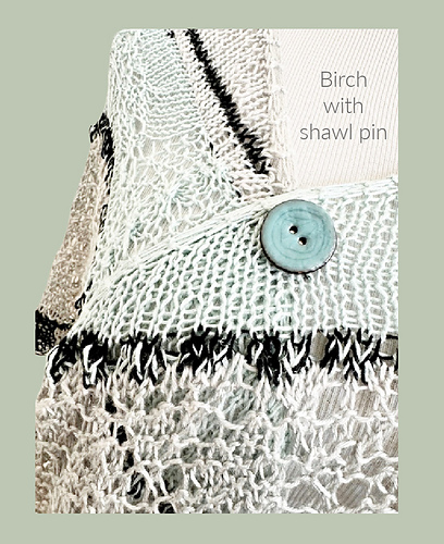 Ravelry: Birch shawl pattern by Petra Breakstone